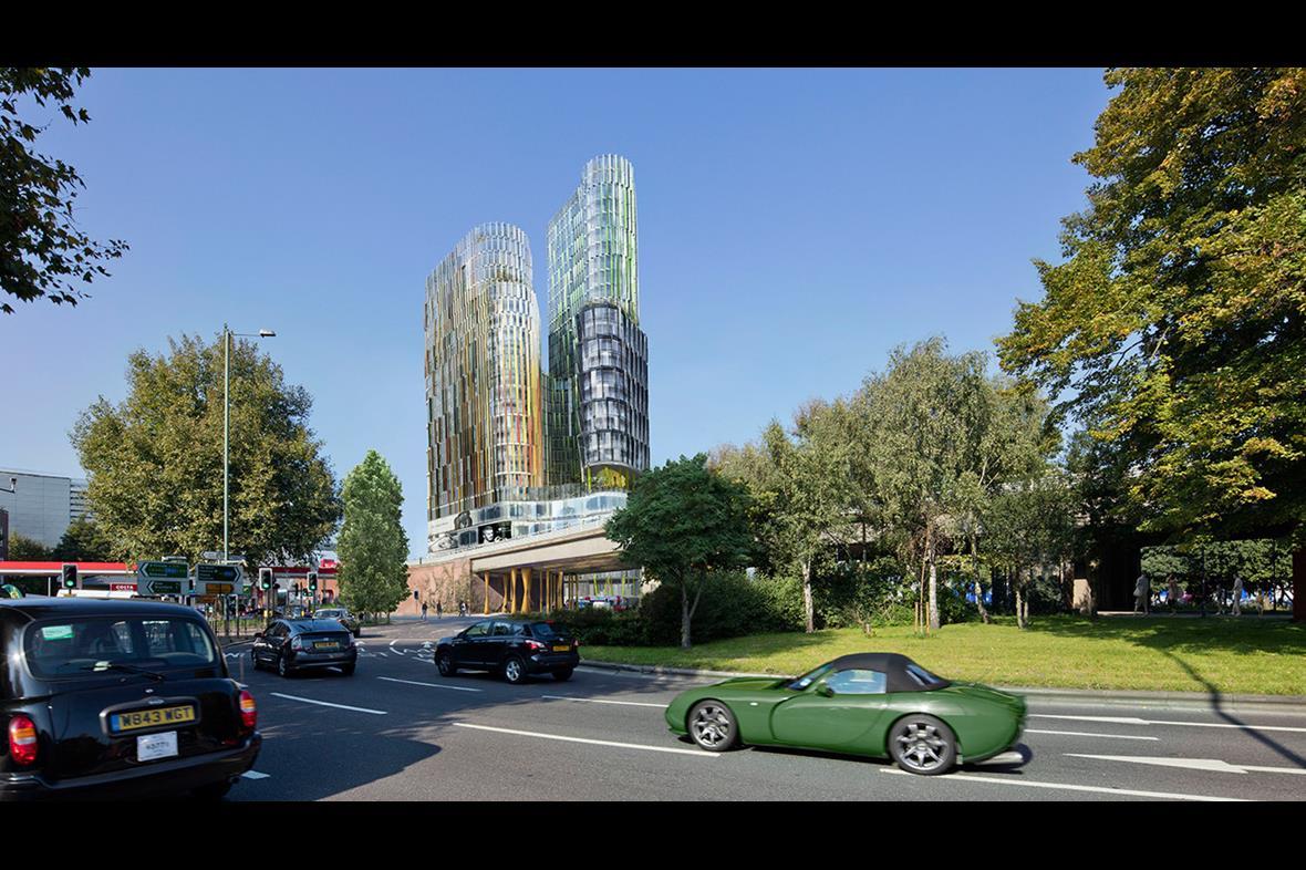 Brokenshire flattens Studio Egret West’s Chiswick Curve tower | News ...